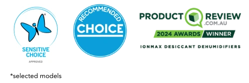 Shop Desiccant Dehumidifiers | Sensitive Choice Approved – Ionmax